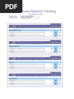 Leave - Plan Template Final | PDF