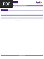 FedEx New Tariff 2025 | PDF | Payments | Freight Transport