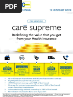 Comprehensive Health Insurance Plan | PDF | Insurance | Medicine