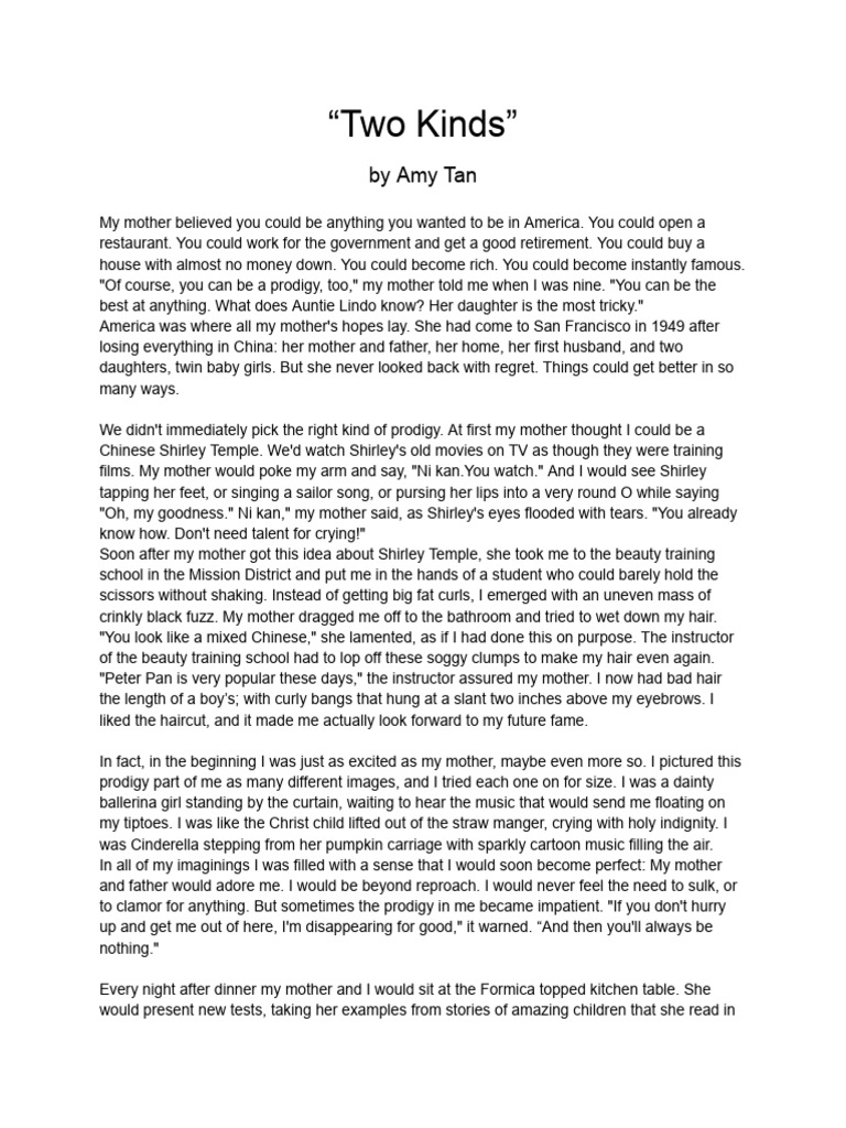 Short Stories ELA 10-1 | PDF