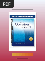 Operations Research An Introduction 10th Edition Taha | PDF | Science