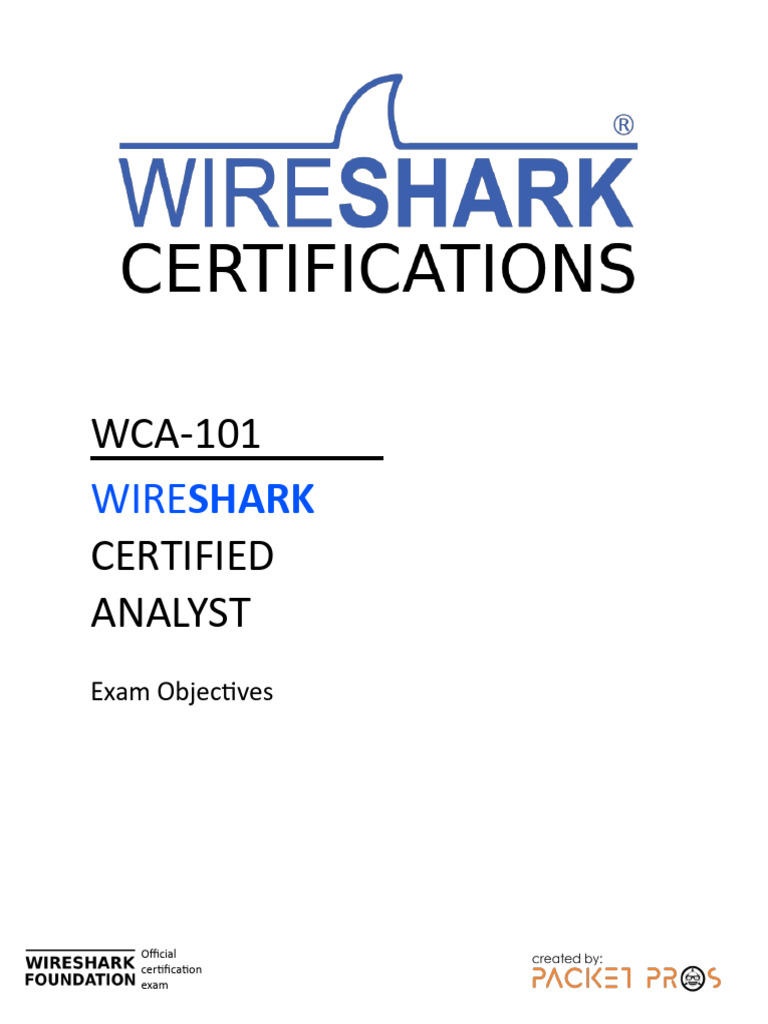 WCA-101 Wireshark Certification Exam Guide | PDF | Transmission Control ...
