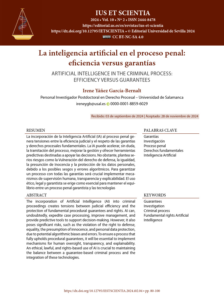 04 Yanez Garcia Bernalt | PDF | Inteligencia artificial | Inteligencia ...