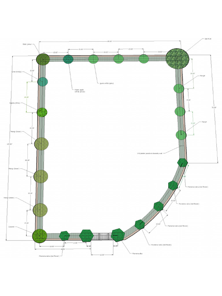 Fruit Tree Planting Plan A | PDF