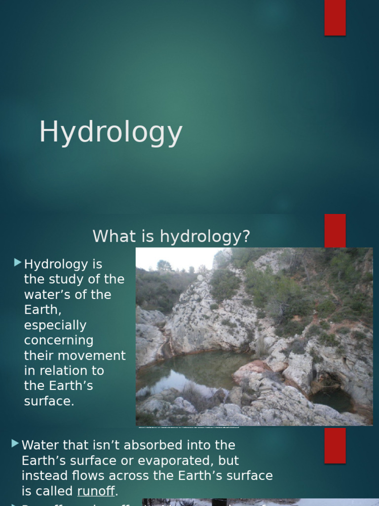 Hydrology Introduction | PDF