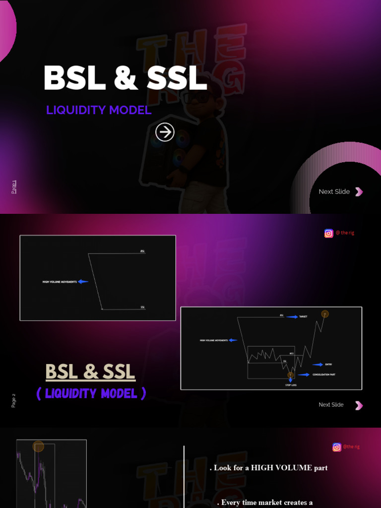 BSL & SSL Liquidity Model | PDF