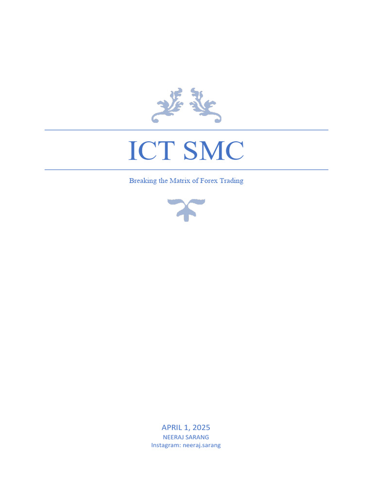 ICT Rules Book Updated | PDF | Market Trend | Day Trading