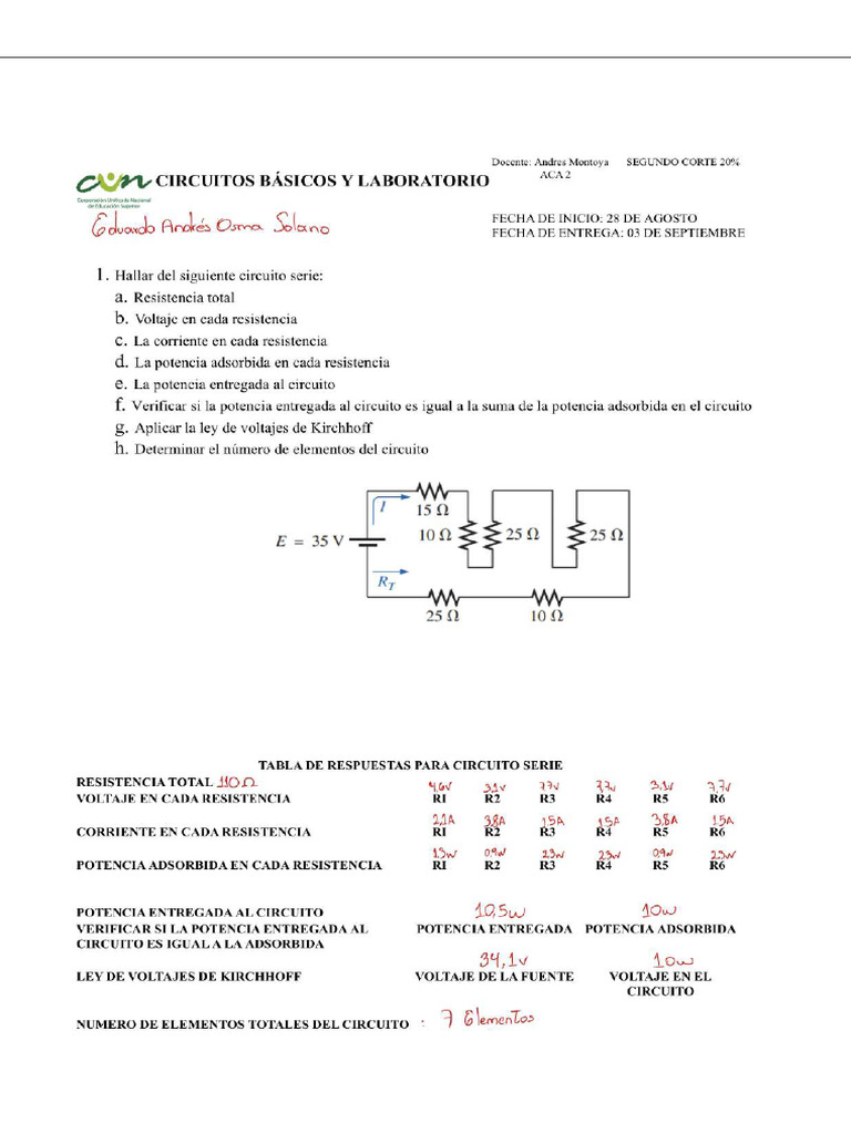 Aca2 Circuitos | PDF