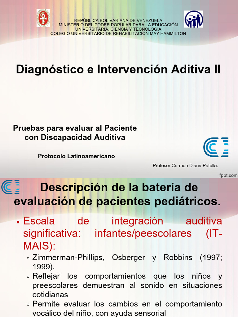 11 Pruebas para El Evaluar Al Paciente Con DA1 (1) .PPTX - 20250709 - 090029 - 0000 | PDF ...