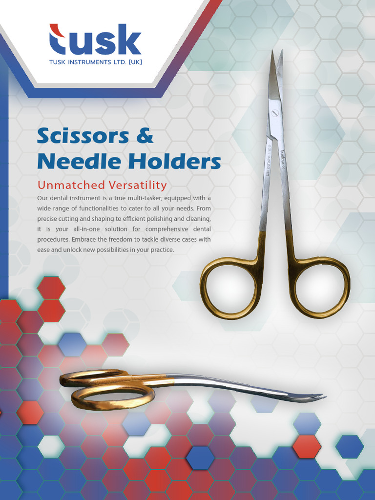 Tusk Brochure - Scissors & Needle Holders - Optimizer | PDF