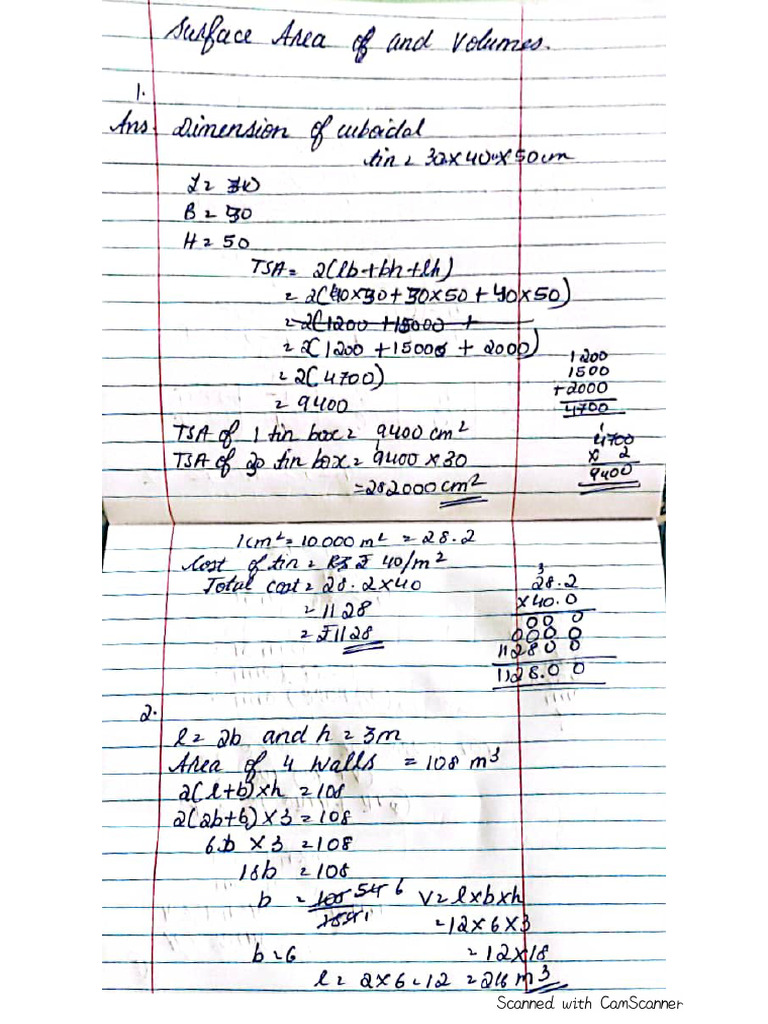 Maths Test Answers, Pearl Liza Dias | PDF