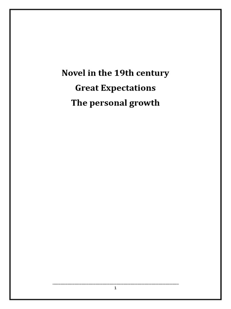 Novel in The 19th Century | PDF