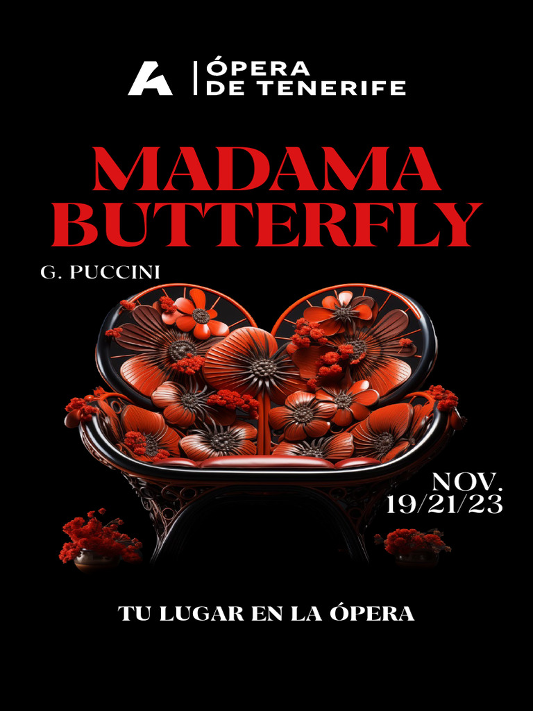 Madama Butterfly. Programa Mano | PDF | Giacomo Puccini | Ópera