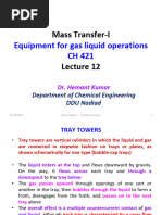 Sieve Tray Design for Distillation Columns | PDF | Liquids | Pressure