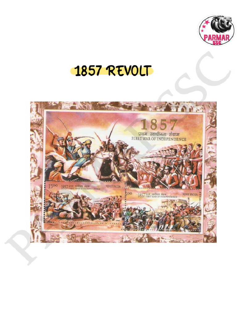 1857 Revolt (English) | PDF