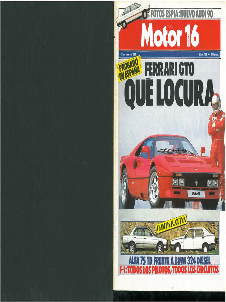 Revista Motor 16 22-3-86 | PDF