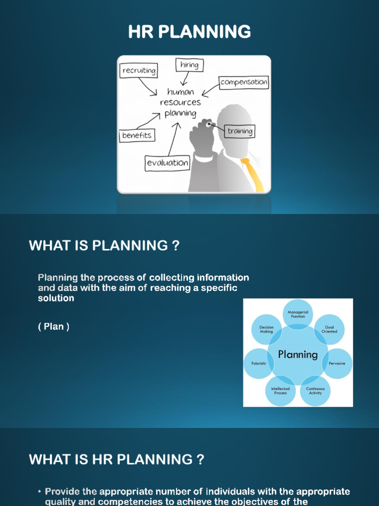 HR Planning | PDF