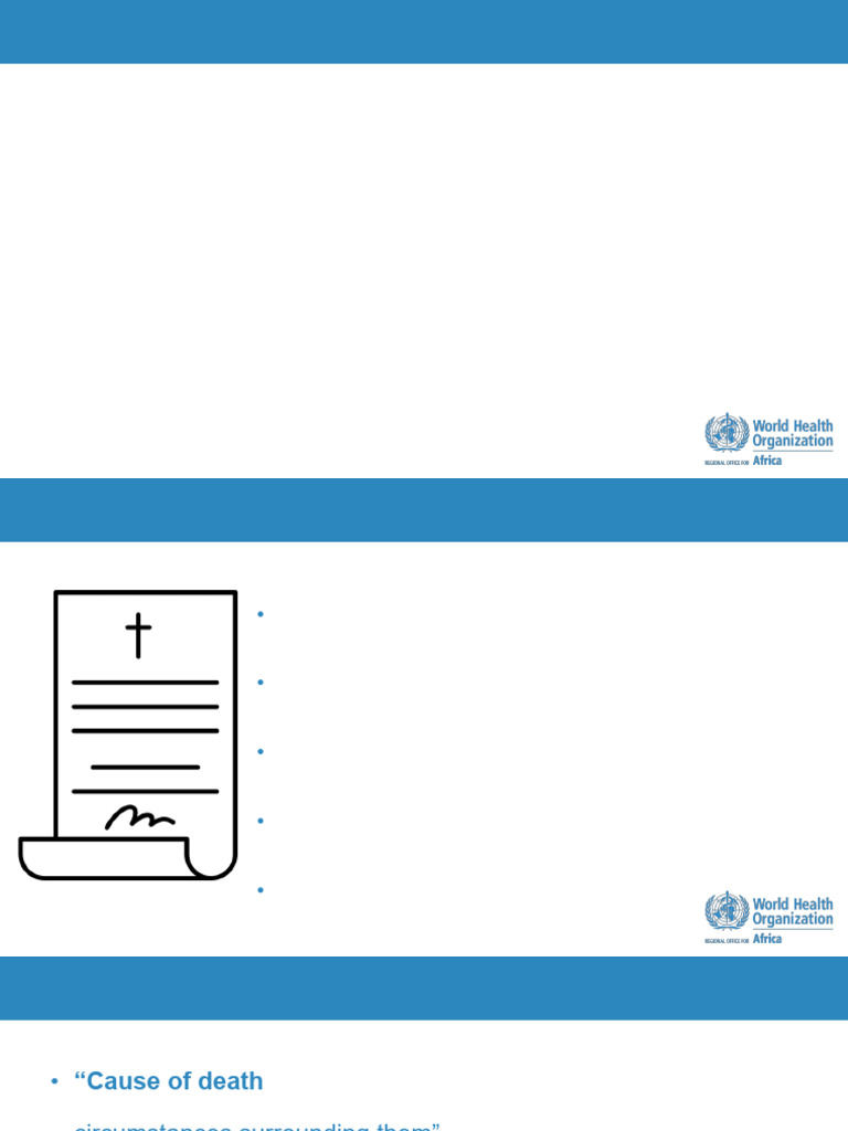 Understanding Cause of Death Reporting | PDF | Death | Confidentiality