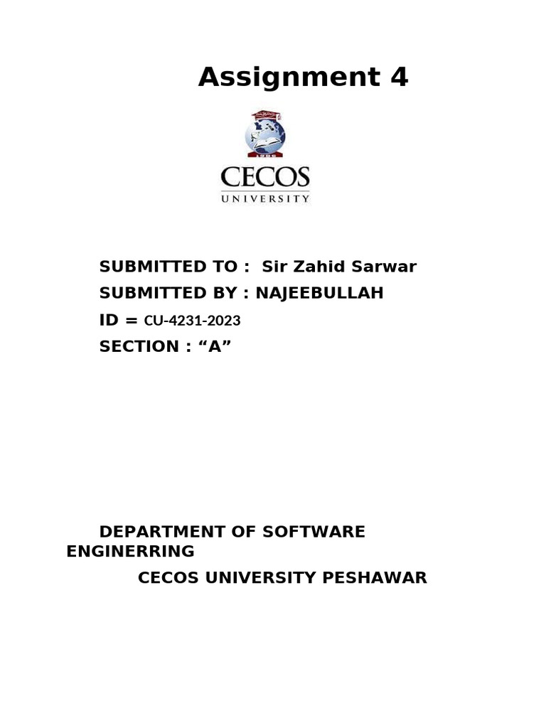 Ass 4 Advance Database System | PDF