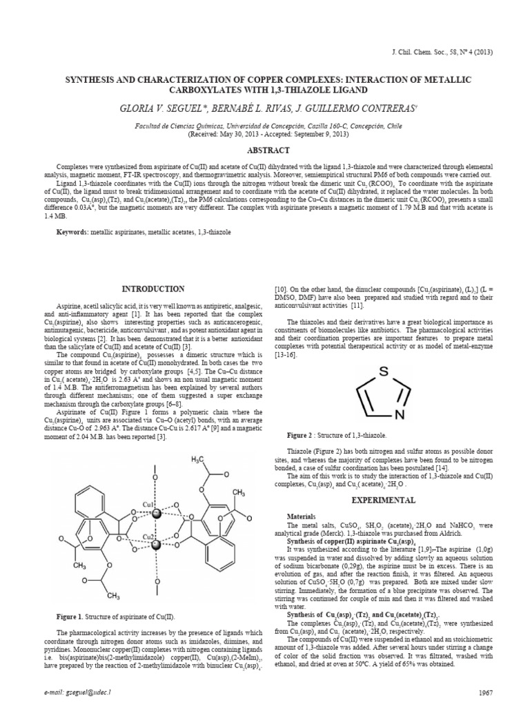 Copper | PDF | Coordination Complex | Copper