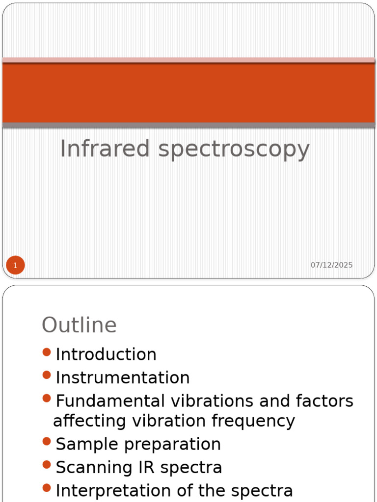 Infrared Spectros | PDF | Infrared Spectroscopy | Infrared