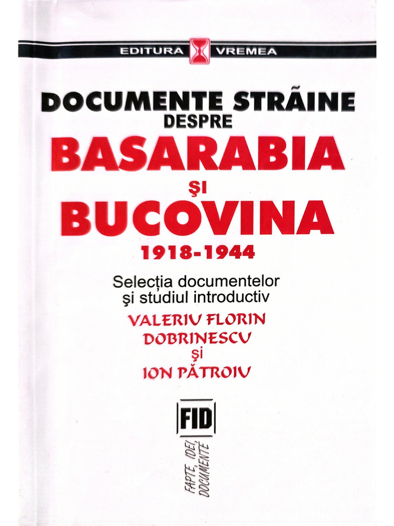 Valeriu Florin Dobrinescu Ion Patroiu - Documente Straine Despre ...
