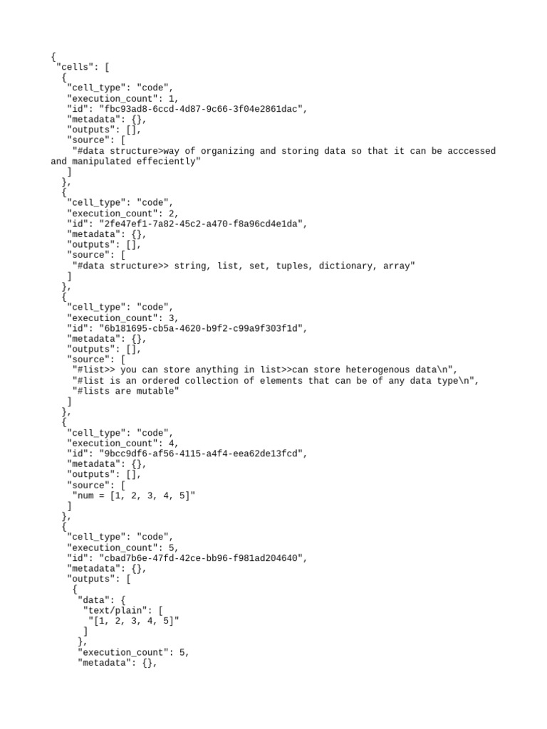 Overview of Data Structures | PDF | Computer Programming | Computer Science