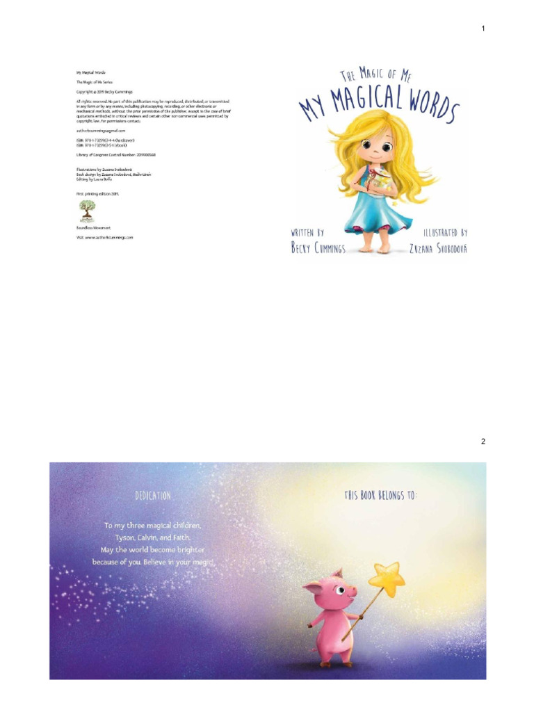 The Magic of Me (Scanned Copy) | PDF