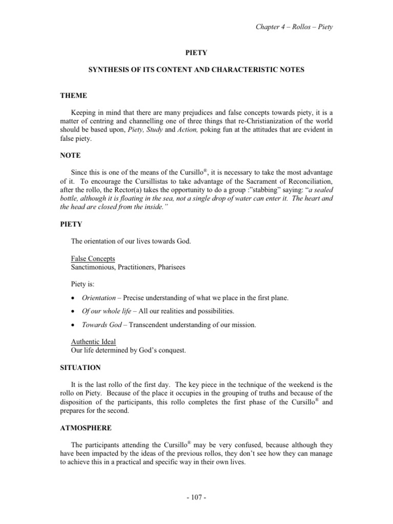 Rollo 5 Piety (Pagpapakabanal) | PDF | Eucharist | Jesus