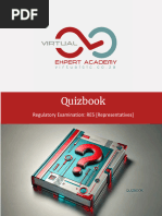 QFA Regulation Sample Questions PDF | PDF | Insurance | Intermediary