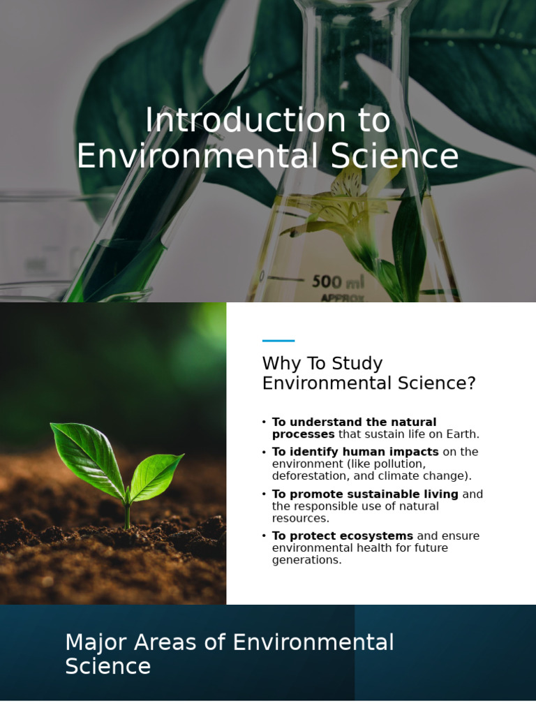Introduction To Environmental Science | PDF | Natural Environment ...