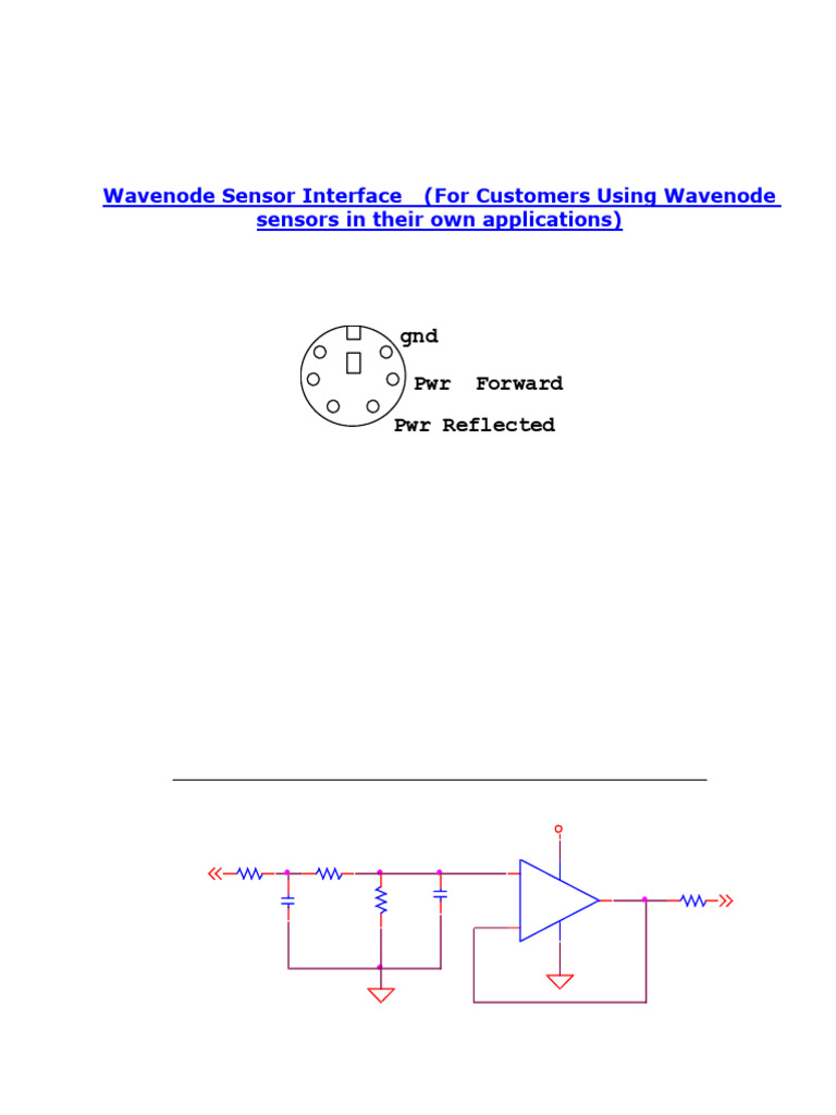 Technote 101 Mindin Interface | PDF | Operational Amplifier | Analog To Digital Converter