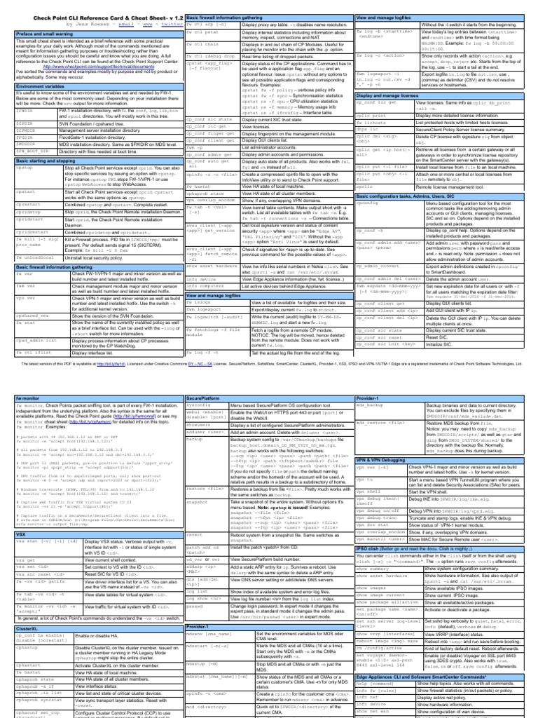 Master Cheat Sheet | PDF | Computer Architecture | System Software
