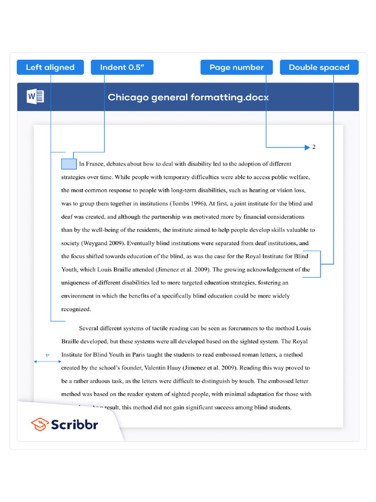 Chicago General Formatting | PDF