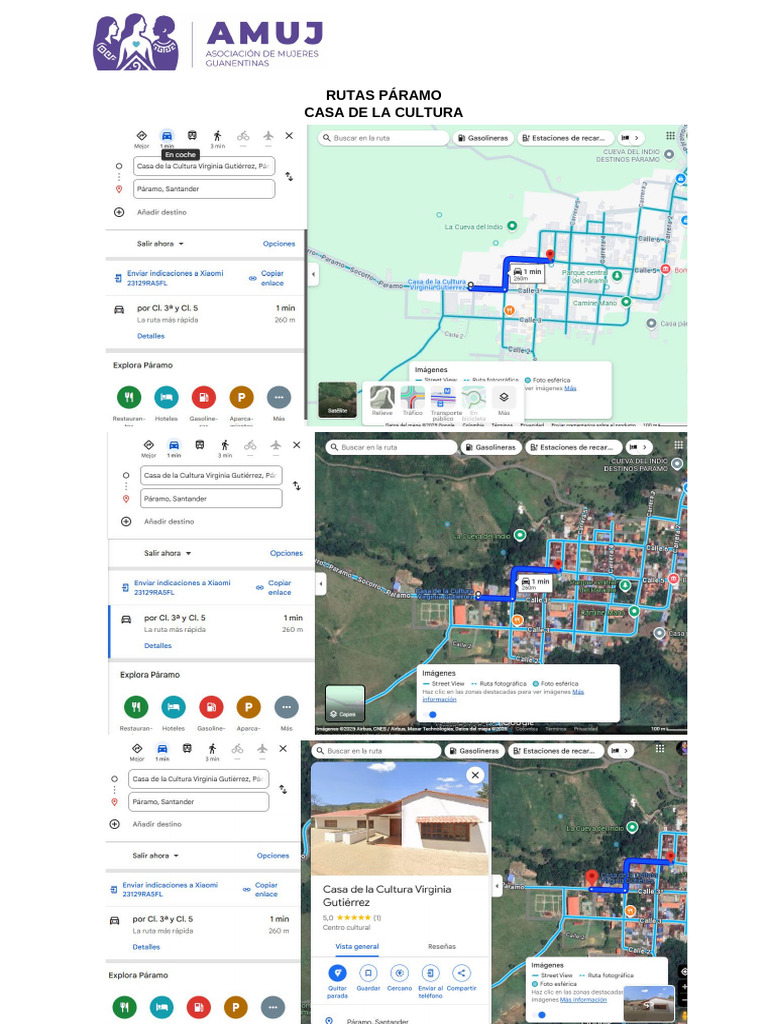 Rutas Páramo Amuj | PDF