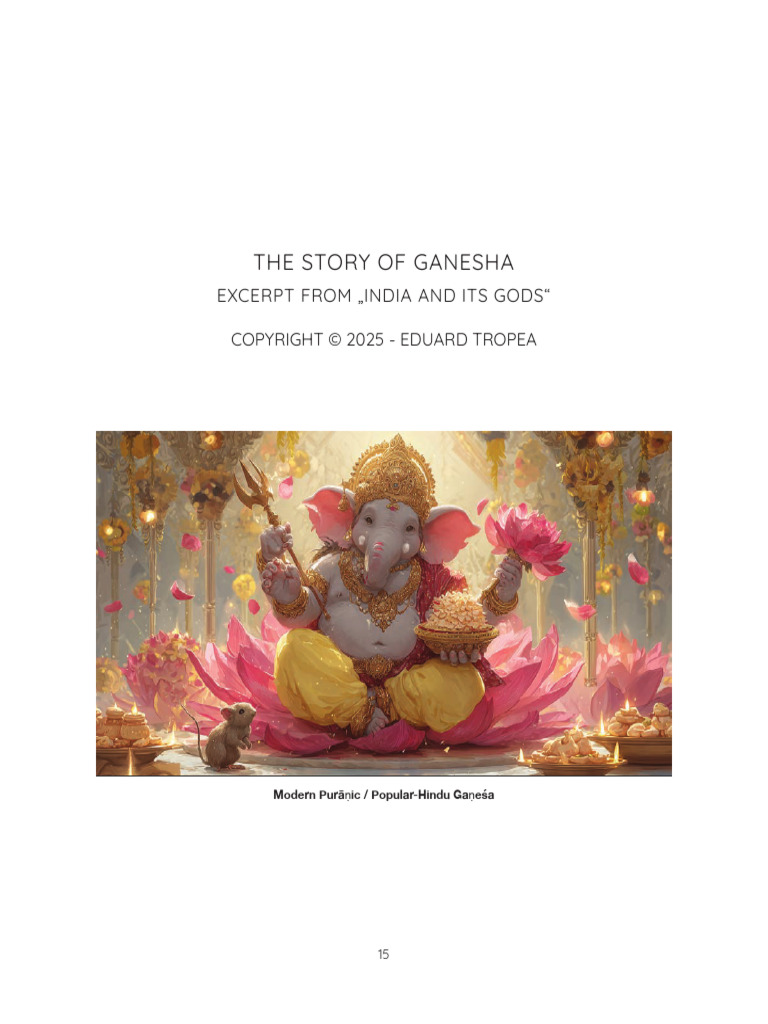 Ganesha: From Demonic to Divine | PDF | Vajrayana | Indian Religions