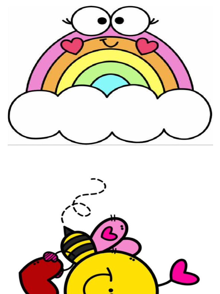 Abeja, Arcoiris, Flor, Mariposa | PDF