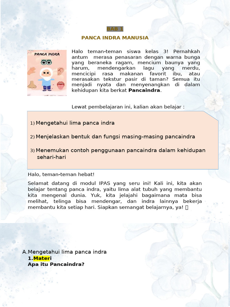Modul Ajar Ipas Kelas 3 | PDF