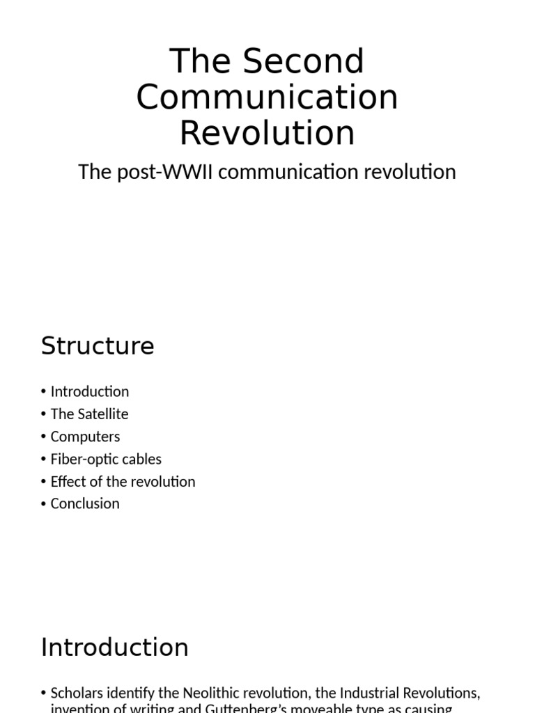 Post-WWII Communication Revolution | PDF | Integrated Circuit | Transistor