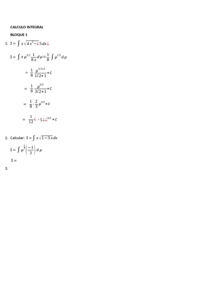 Calculo Integral | PDF