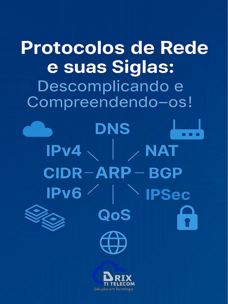Protocolos de Redes e Suas Siglas | PDF | Endereço de IP | Rede de ...