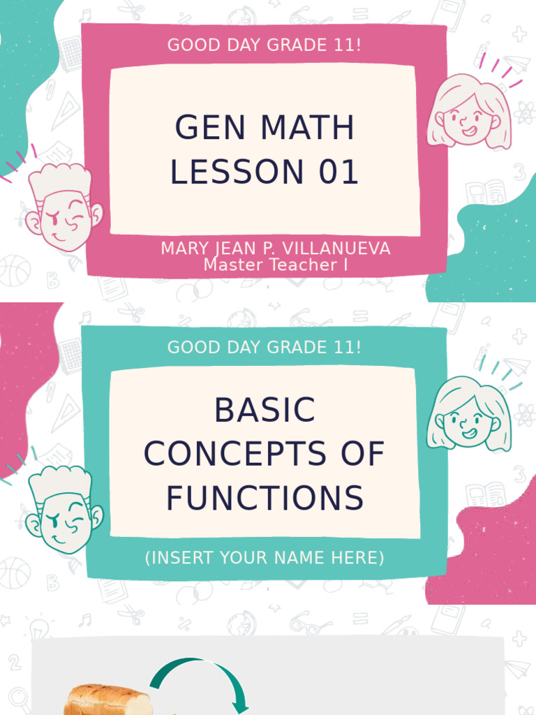 01 Basic Concepts of Functions | PDF | Function (Mathematics) | Mathematical Logic