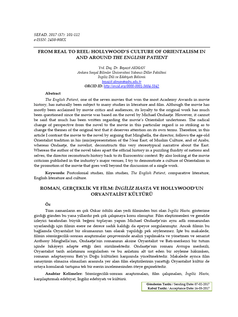 10 21497-Sefad 328292-324665 | PDF | Orientalism