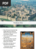 Rise of Towns and Cities | PDF | Middle Ages | Trade