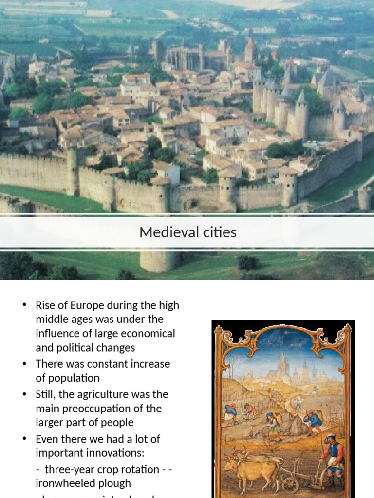 Medieval Cities | PDF | Middle Ages | Trade