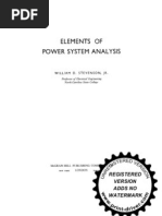 Solutions Manual For Power System Analysis - John J. Grainger & William D. Stevenson, JR | PDF ...