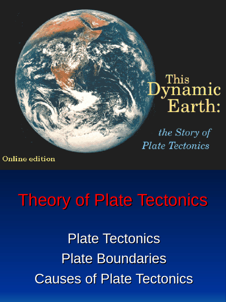 Plate Tectonics Lecture | PDF | Plate Tectonics | Geology