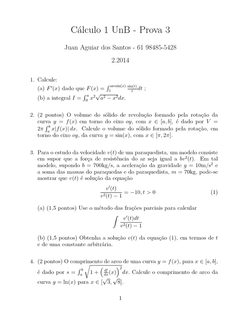 Prova_Cálculo_1_P3_2_2024_250619_115444 | PDF