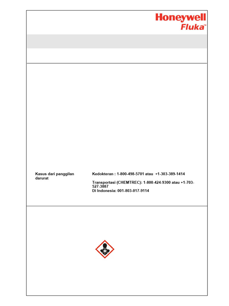 MSDS PH Buffer 10 | PDF