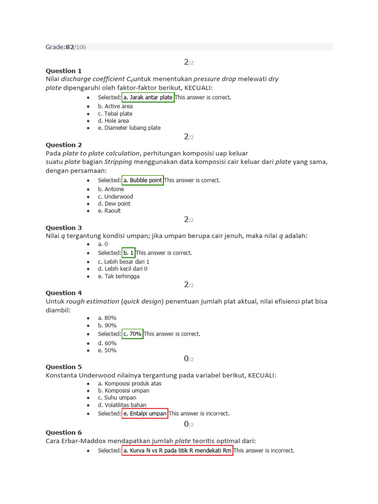Quizke1 PAP | PDF